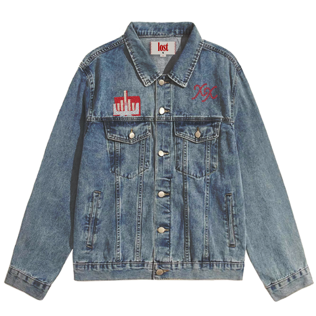 lost americana denim jacket - Machine Gun Kelly Official Store